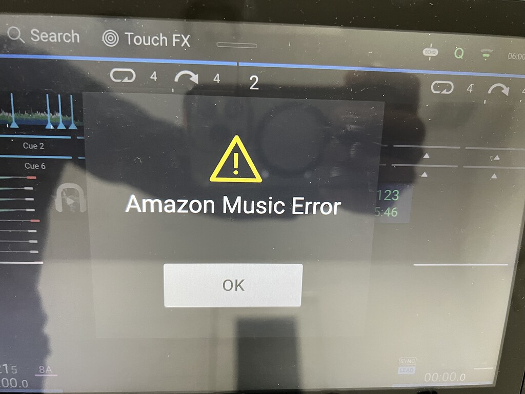 Amazon Music Error popup on Prime 4 Plus - Standalone Controllers ...