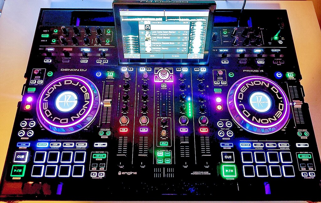 *New Denon DJ Logo Skins for my Prime 4 - Standalone Controllers ...