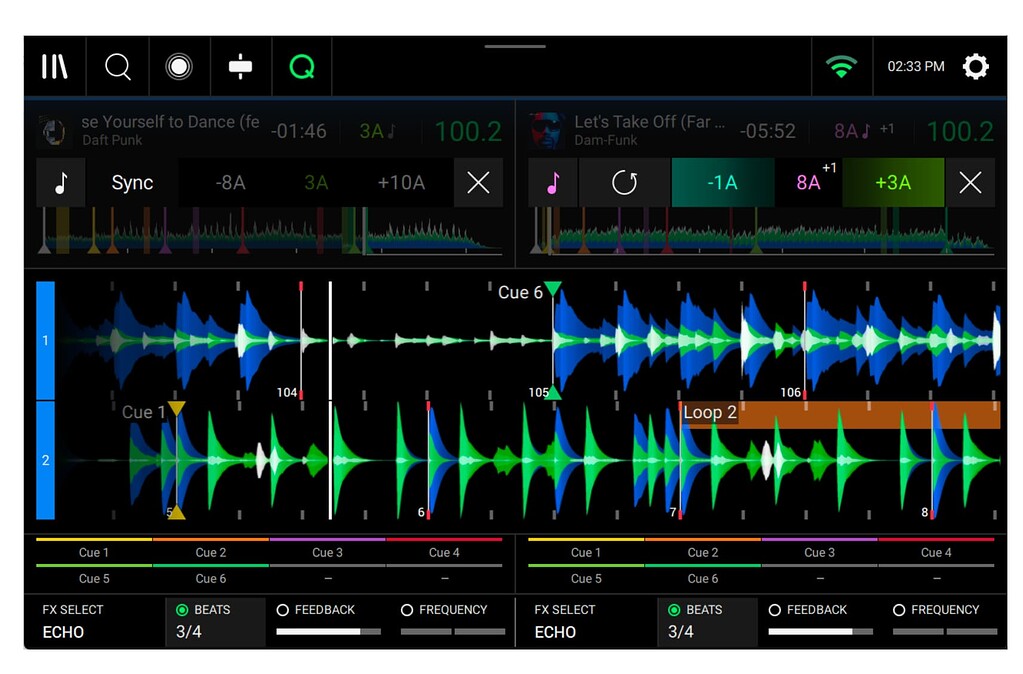 Prime 4+- are the Beat FX effects selectable via the screen ...