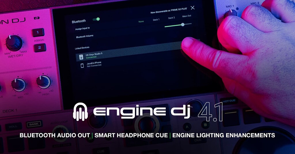 🚀 Engine DJ v4.1.0 Now Available - Bluetooth Audio Out, Smart Headphone ...