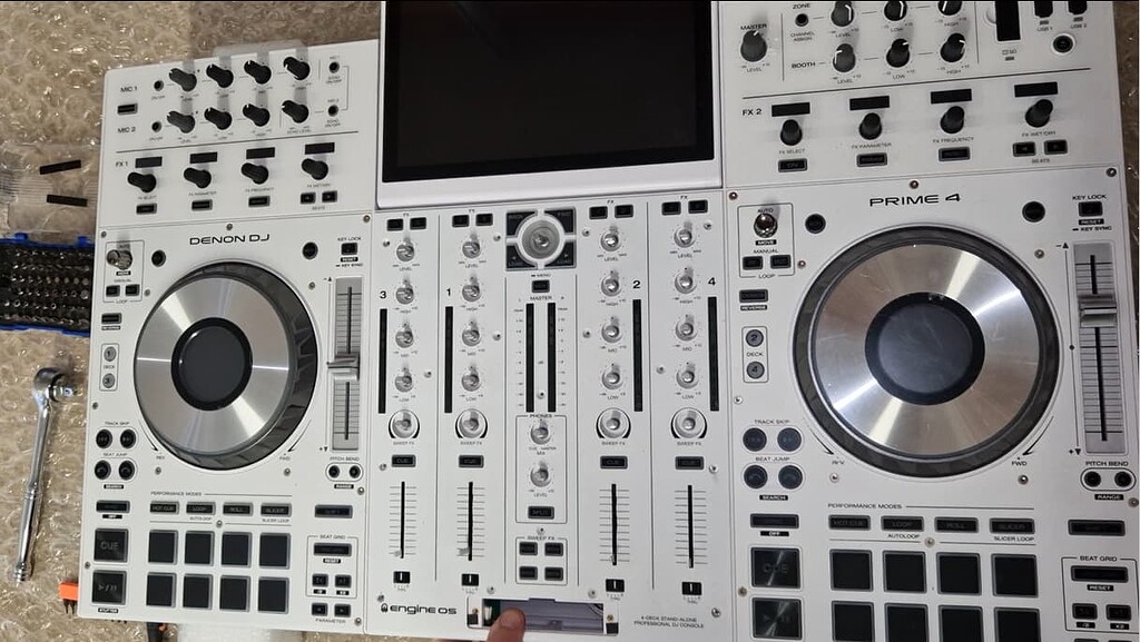 Denon Prime 4 - Channel Fader Replacement - How To - Standalone Controllers - Engine DJ Community