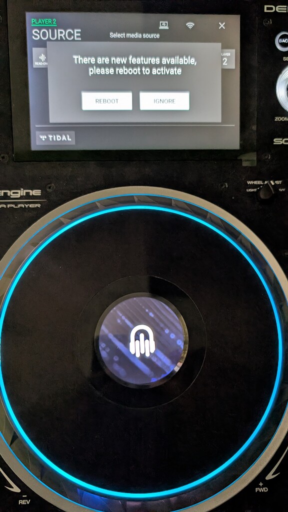 "New features available, please reboot to activate" - Media Players ...