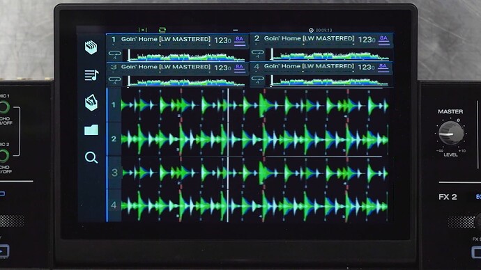 Waveform interface/functionality with 4 decks - Standalone Controllers ...